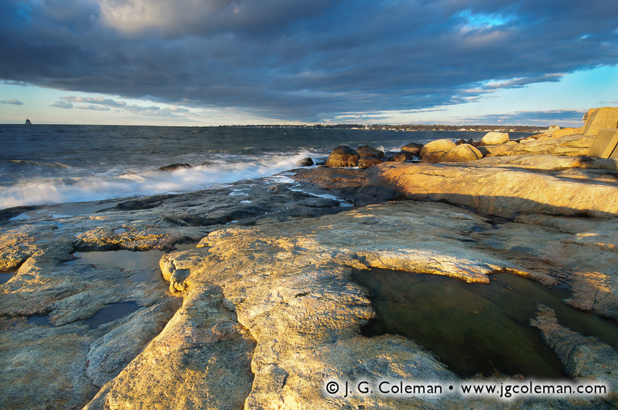 Oceanside Ledges at Groton – J. G. Coleman Photography