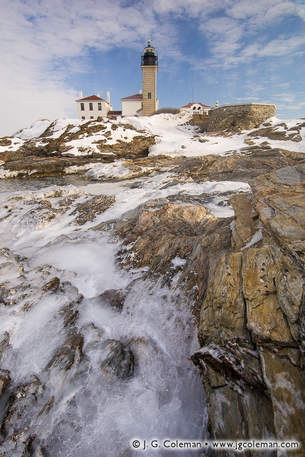 Beavertail Icebound – J. G. Coleman Photography