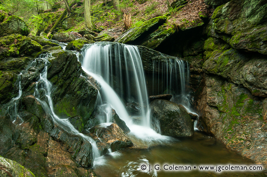 Falls of Spruce Brook – J. G. Coleman Photography