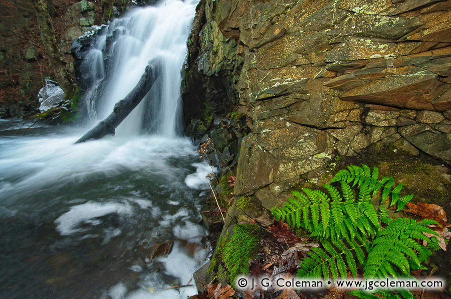 Falls Among the Traprock – J. G. Coleman Photography