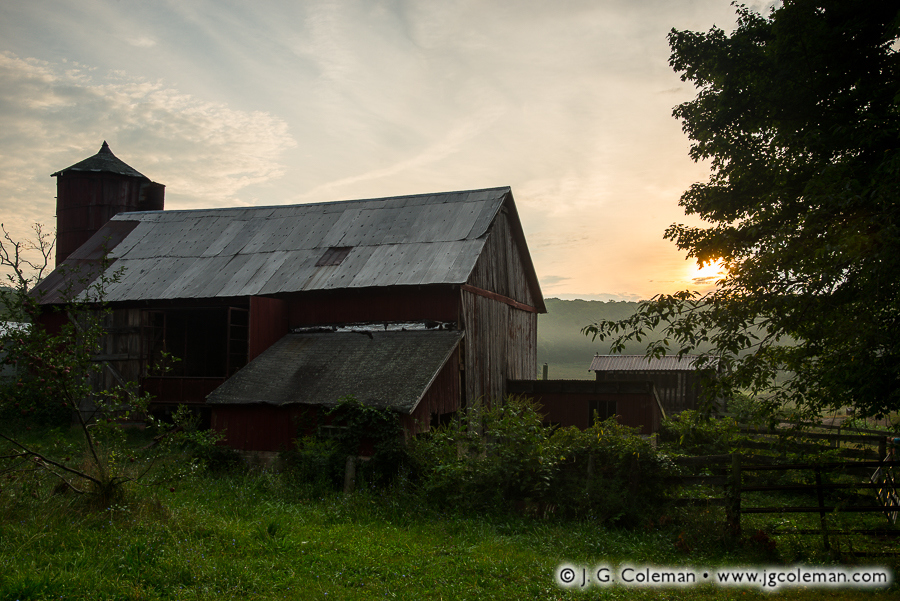 Dawn on the Farmlands of Durham – J. G. Coleman Photography
